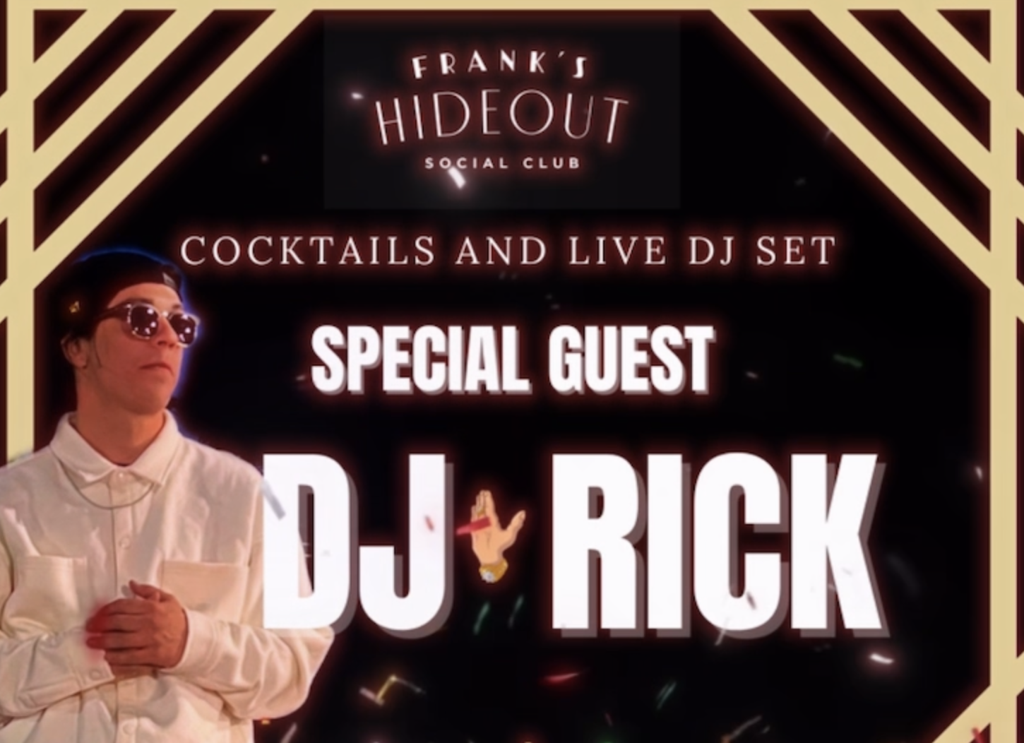 DJ Rick at Frank's Hideout - Frank's Hideout Social Club